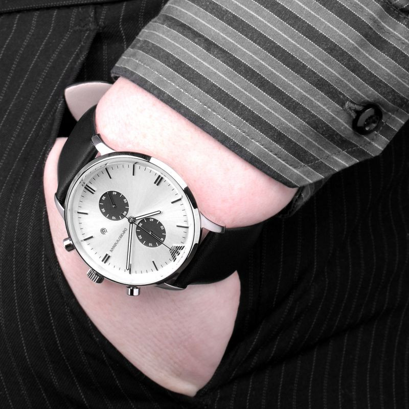 قیمت و خرید ساعت مچی عقربه‌ای مردانه امپریو آرمانی مدل AR0385