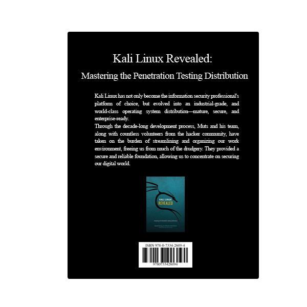 قیمت و خرید کتاب Kali Linux Revealed Mastering The Penetration Testing 