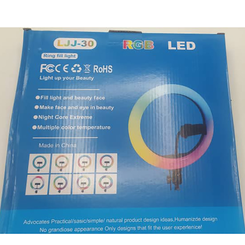 قیمت و خرید رینگ لایت مدل LJJ-30 RGB