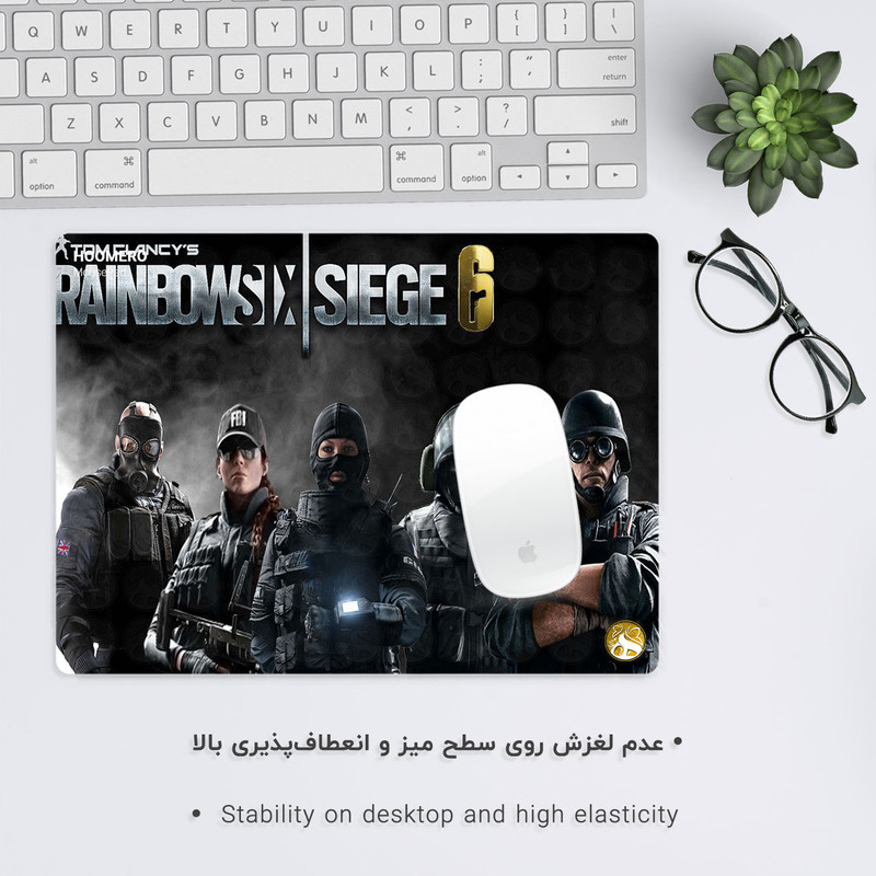 قیمت و خرید ماوس پد هومرو مدل A4414 طرح بازی Tom Clancys Rainbow Six