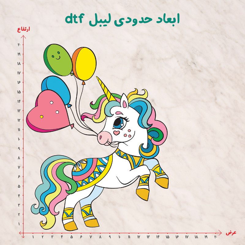 مشخصات، قیمت و خرید استیکر پارچه و لباس مدل dtf طرح یونیکورن کد H20.806 مجموعه 3 عددی | دیجی‌کالا