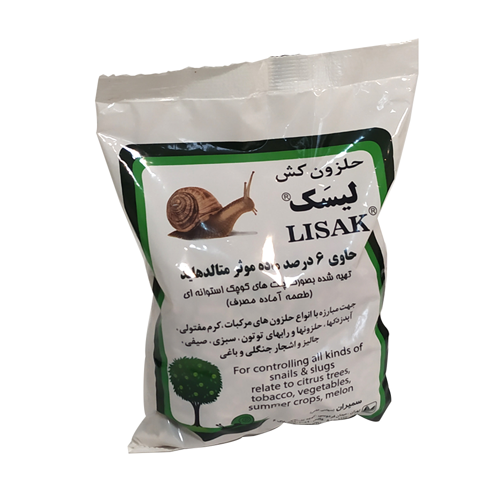 قیمت و مشخصات حلزون کش لیسک سمیران مدل Lisak Pellet وزن 1 کیلوگرمی - زیراکو