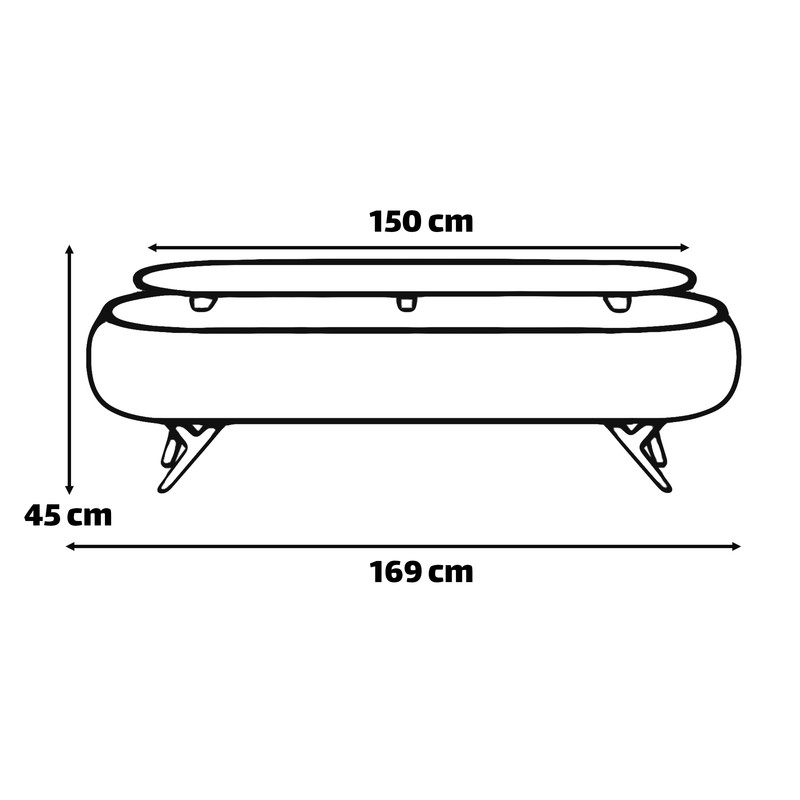 قیمت و خرید میز تلویزیون مدل AK-67 160