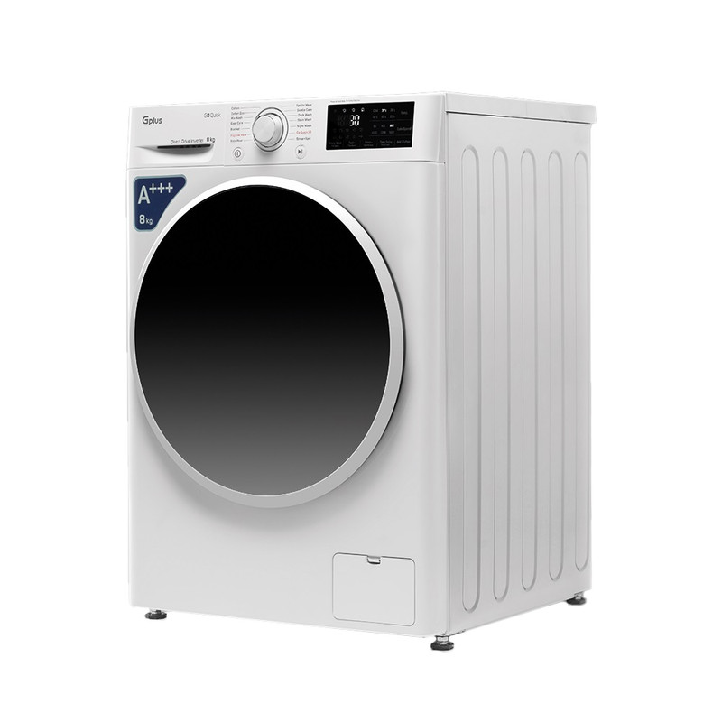 قیمت و خرید ماشین لباسشویی اتوماتیک جی پلاس مدل GWM-P87S ظرفیت 8 کیلوگرم
