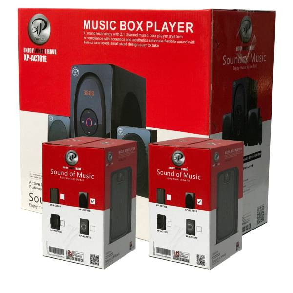 قیمت و خرید اسپیکر دسکتاپ ایکس پی-پروداکت مدل XP-AC701E