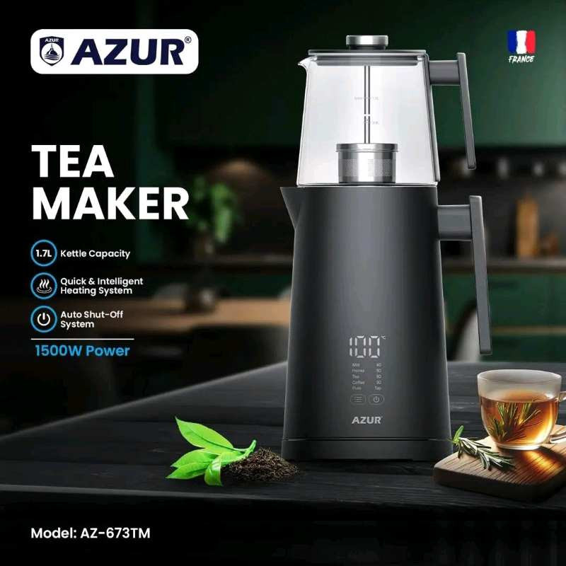 قیمت و خرید چای ساز آزور مدل AZ-673TM