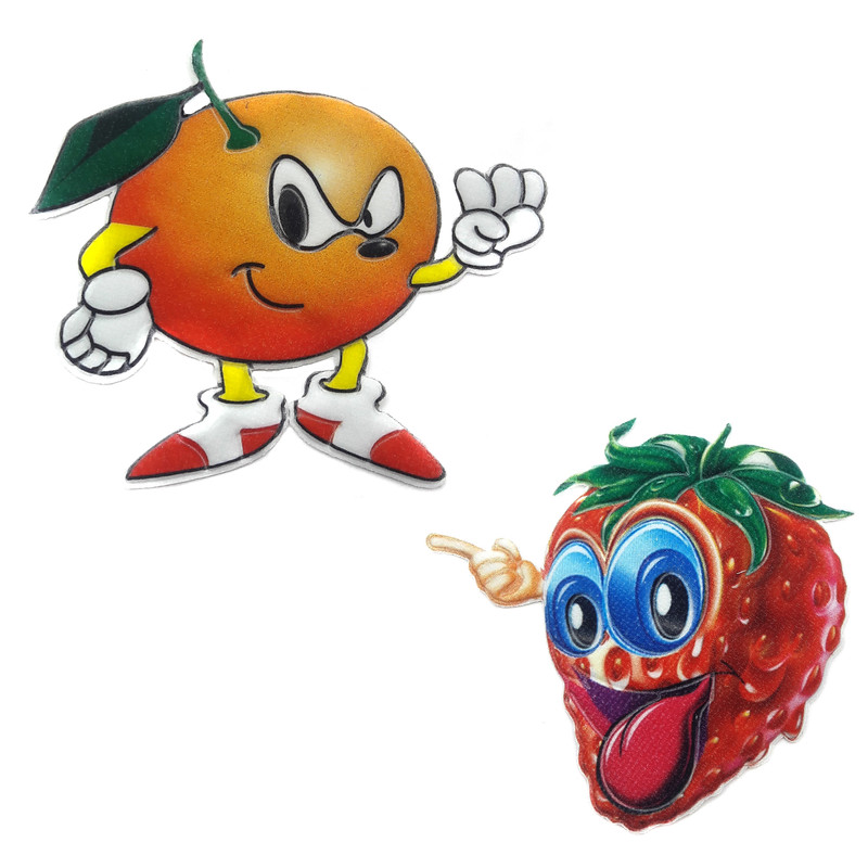 قیمت و خرید استیکر پارچه و لباس مدل ST59 بسته 2 عددی