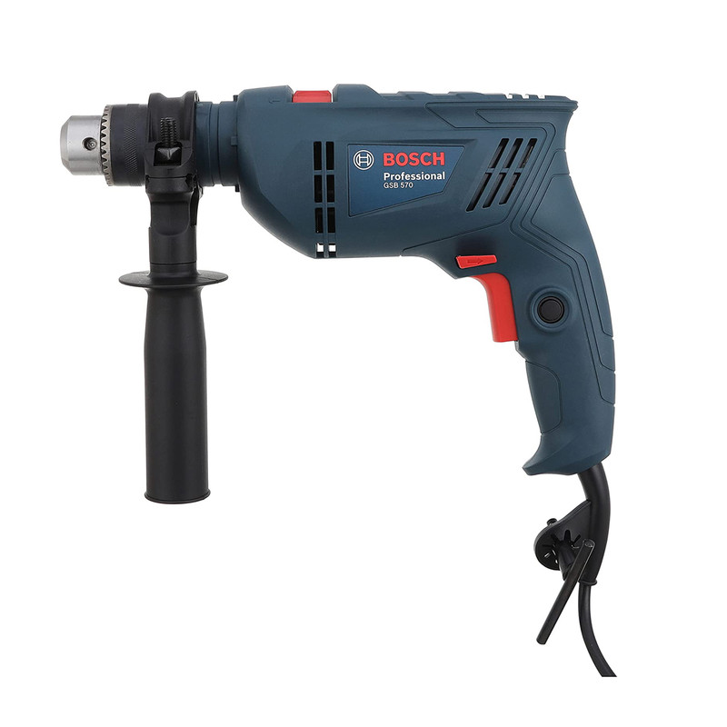 قیمت و خرید دریل چکشی بوش مدل GSB 570 به همراه مته الماسه