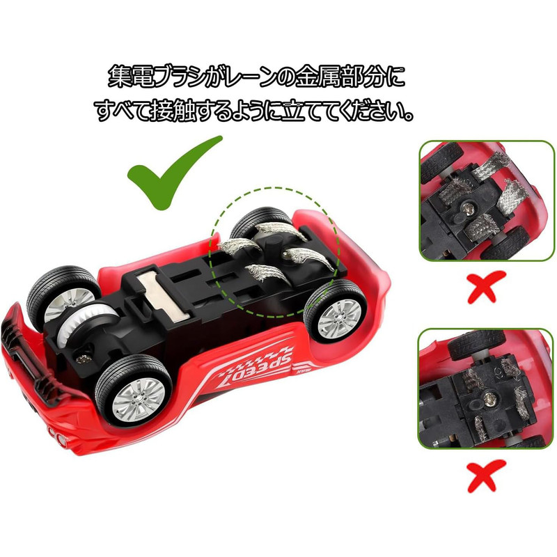 قیمت و خرید کیت ماشین بازی مدل ریسینگ کنترلی دو تونل طرح هفت متری کد A64-6-A