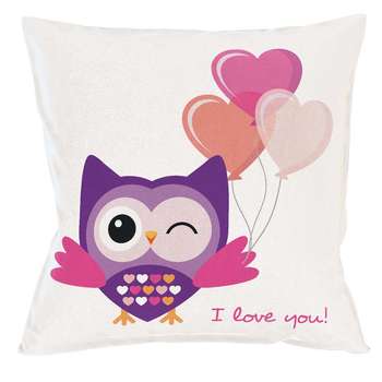 قیمت و خرید کوسن رنگار شاپ مدل 33 - C-MSH045 جغد