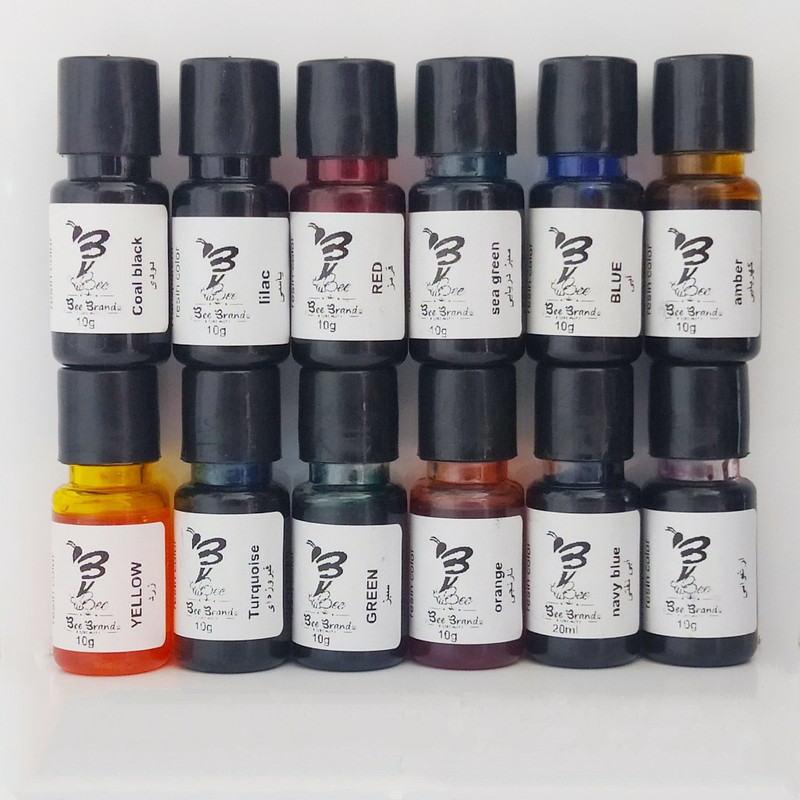 قیمت و خرید رنگ رزین اپوکسی بیز آرت مدل ترنسپرنت حجم 10 میلی لیتر بسته ...