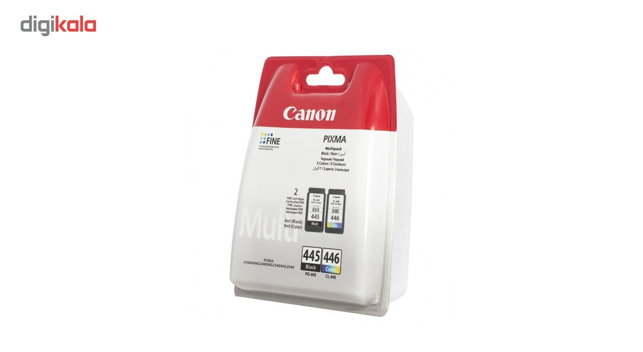 مشخصات، قیمت و خرید پک کارتریج کانن مدل PG-445 و CL-446 | دیجی‌کالا