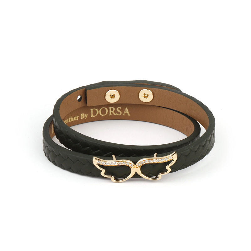 قیمت و خرید دستبند طلا 18 عیار زنانه تاج مدل G524