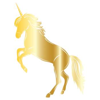 قیمت و خرید استیکر پارچه و لباس مدل dtf طرح یونیکورن کد H15.1110 مجموعه 4 عددی