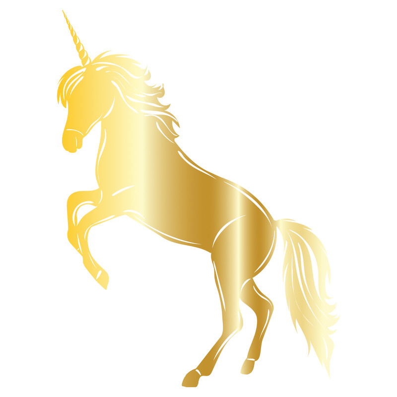 قیمت و خرید استیکر پارچه و لباس مدل dtf طرح یونیکورن کد H20.1110 مجموعه 3 عددی