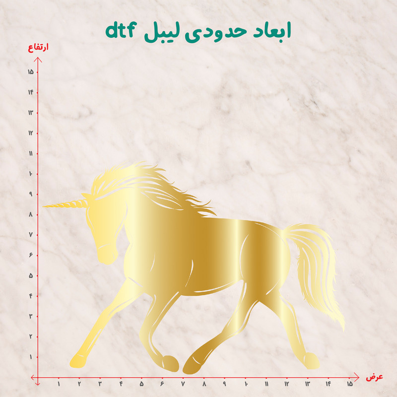 قیمت و خرید استیکر پارچه و لباس مدل dtf طرح یونیکورن کد H15.1109 مجموعه 4 عددی