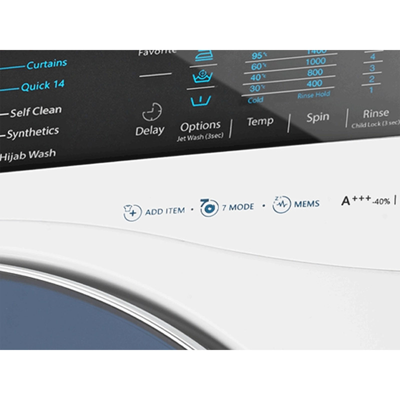 قیمت و خرید ماشین لباسشویی دوو مدل DWK-9400T ظرفیت 9 کیلوگرم