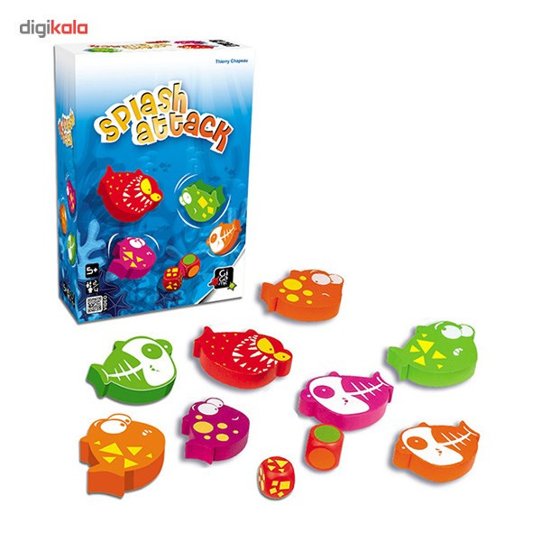 قیمت و خرید بازی فکری ژیگامیک مدل Splash Attack