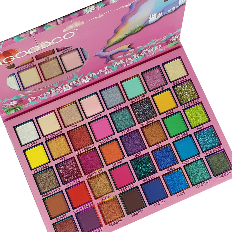 قیمت و خرید پالت سایه چشم آیگودکو مدل Romantic شماره 01