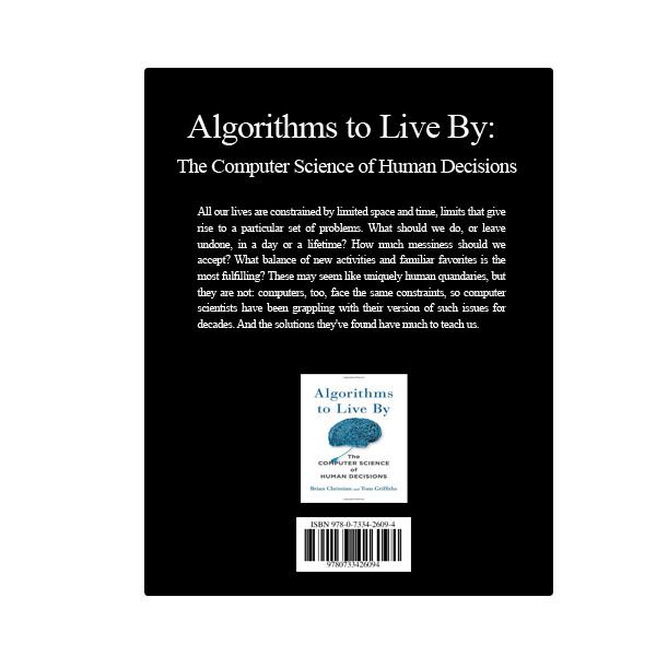 قیمت و خرید کتاب Algorithms To Live By The Computer Science Of Human