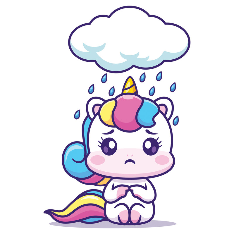 قیمت و خرید استیکر پارچه و لباس مدل dtf طرح یونیکورن کد H20.911 مجموعه 3 عددی