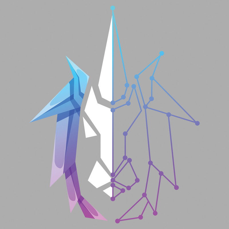 قیمت و خرید استیکر پارچه و لباس مدل dtf طرح یونیکورن کد H20.34 مجموعه 6 عددی