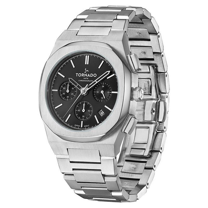 قیمت و خرید ساعت مچی عقربه‌ای مردانه تورنادو مدل T21102-SBSB