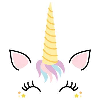 قیمت و خرید استیکر پارچه و لباس مدل dtf طرح یونیکورن کد H15.66 مجموعه 4 عددی