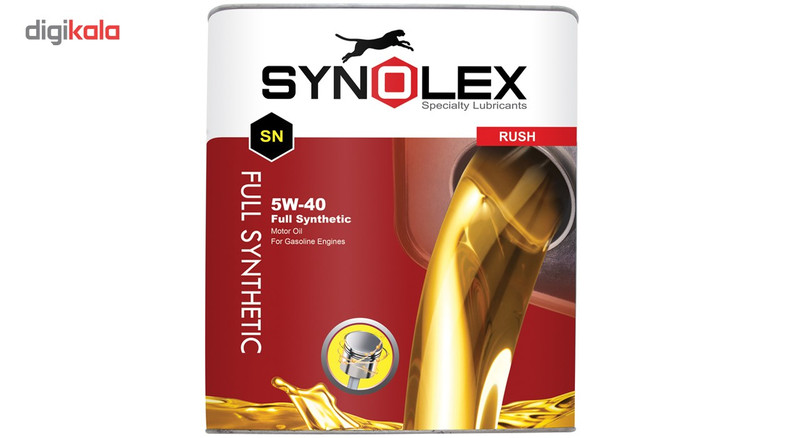 قیمت و خرید روغن موتور خودرو سینولکس مدل راش 5W-40 SN ظرفیت 5 لیتر