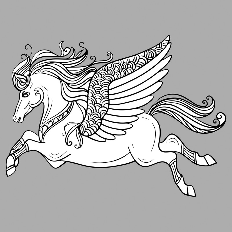 قیمت و خرید استیکر پارچه و لباس مدل dtf طرح یونیکورن کد H15.1078 مجموعه 4 عددی