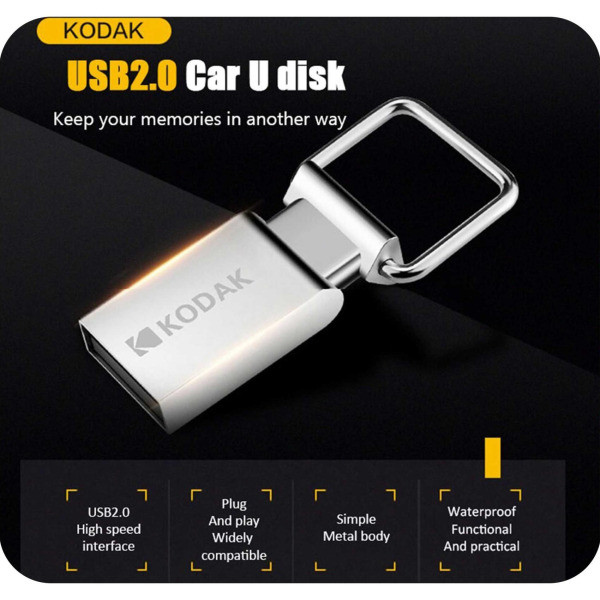مشخصات، قیمت و خرید فلش مموری کداک مدل K112 USB 2.0 ظرفیت 8 گیگابایت | دیجی‌کالا