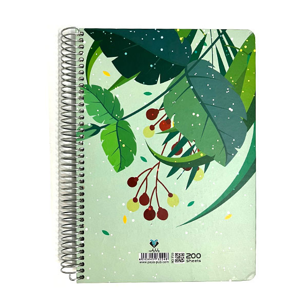 قیمت و خرید دفتر 200 برگ پایاپاب مدل تابستان