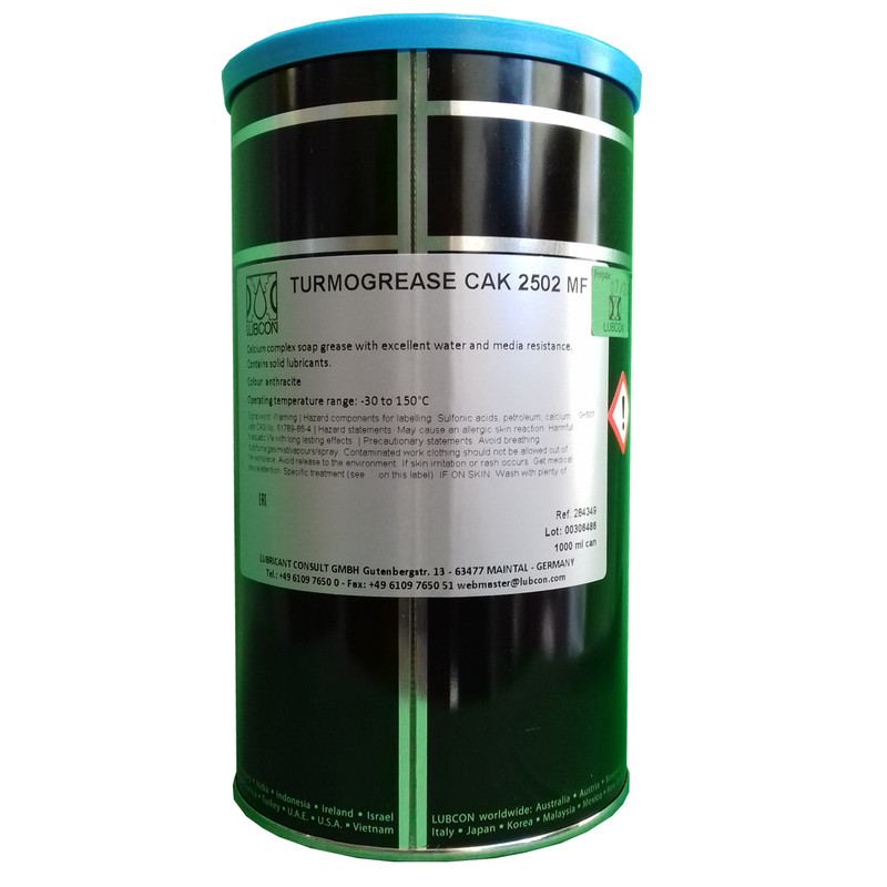 قیمت و خرید گریس لوبکون مدل TURMOGREASE CAK 2502 MF وزن 1000 گرم