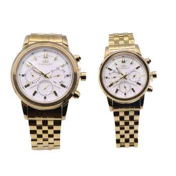 قیمت و خرید ست ساعت مچی عقربه ای زنانه و مردانه مدل 4455409