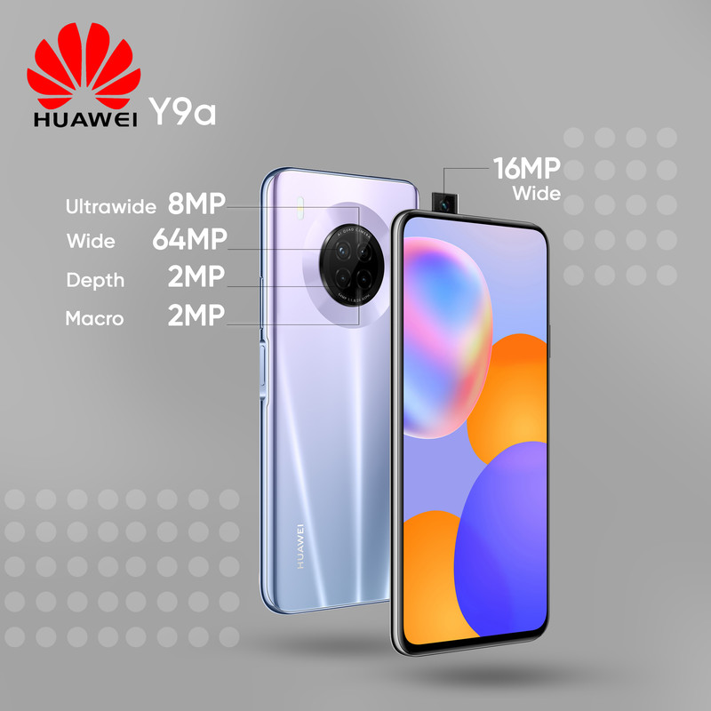 گوشی موبایل هوآوی مدل Y9a FRL-L22 دو سیم‌ کارت ظرفیت 128 گیگابایت ...