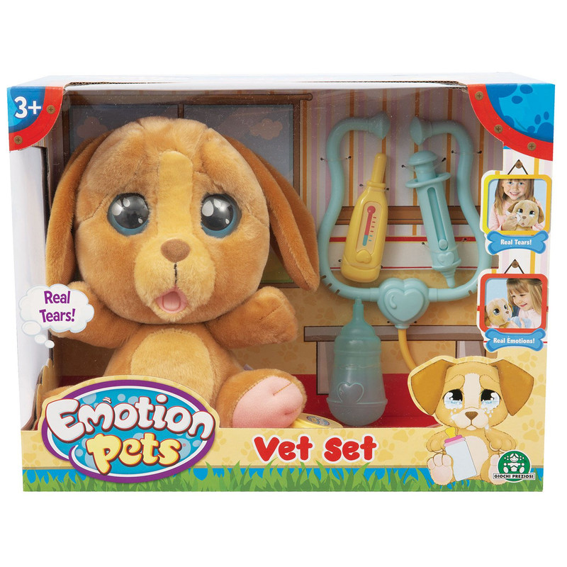 قیمت و خرید عروسک جیوچی پرزیوزی مدل سگ Emotion Pets Vet Set کد MTM08000 ...