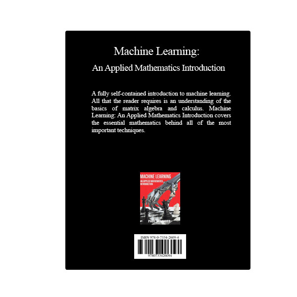 قیمت و خرید کتاب Machine Learning: An Applied Mathematics Introduction ...