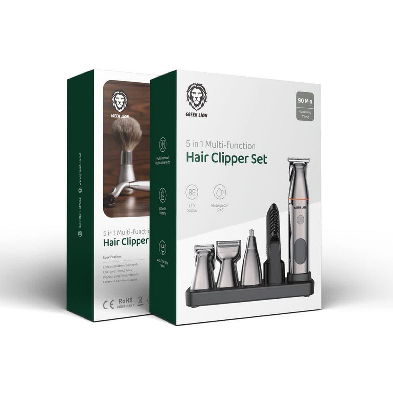 قیمت و خرید ماشین اصلاح موی سر و صورت گرین لاین مدل Hair Clipper Set