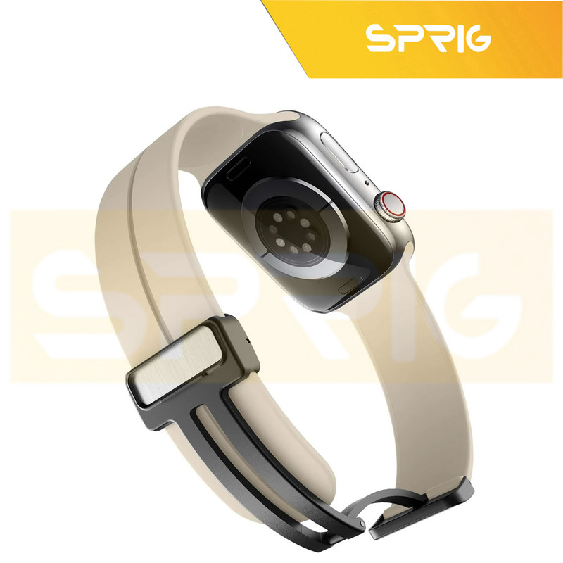 قیمت و خرید بند اسپریگ مدل Magnetic Silicon مناسب برای ساعت هوشمند هاینو تکو T89 Ultra / T99 ...