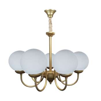 قیمت و خرید لوستر 7 شعله آرام مدل AM807/7/WT