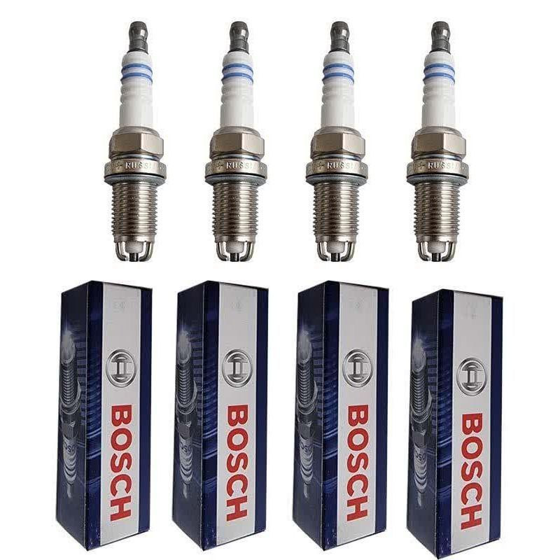 قیمت و خرید شمع خودرو بوش مدل تک پلاتین بسته 4 عددی