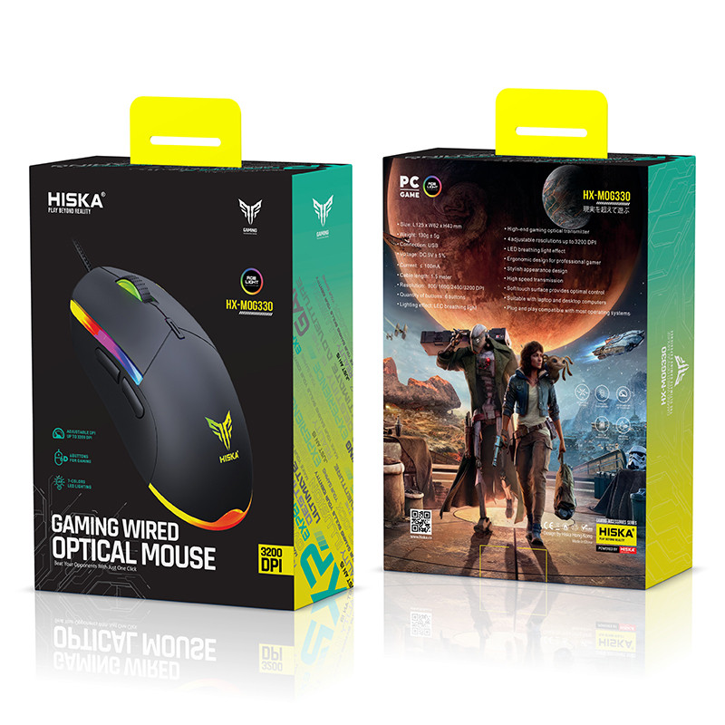قیمت و خرید ماوس هیسکا مدل HX-MOG330