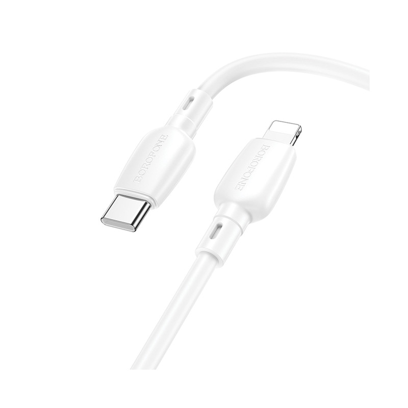 قیمت و خرید کابل تبدیل USB-C به لایتنینگ بروفون مدل BX93 20W طول 1 متر