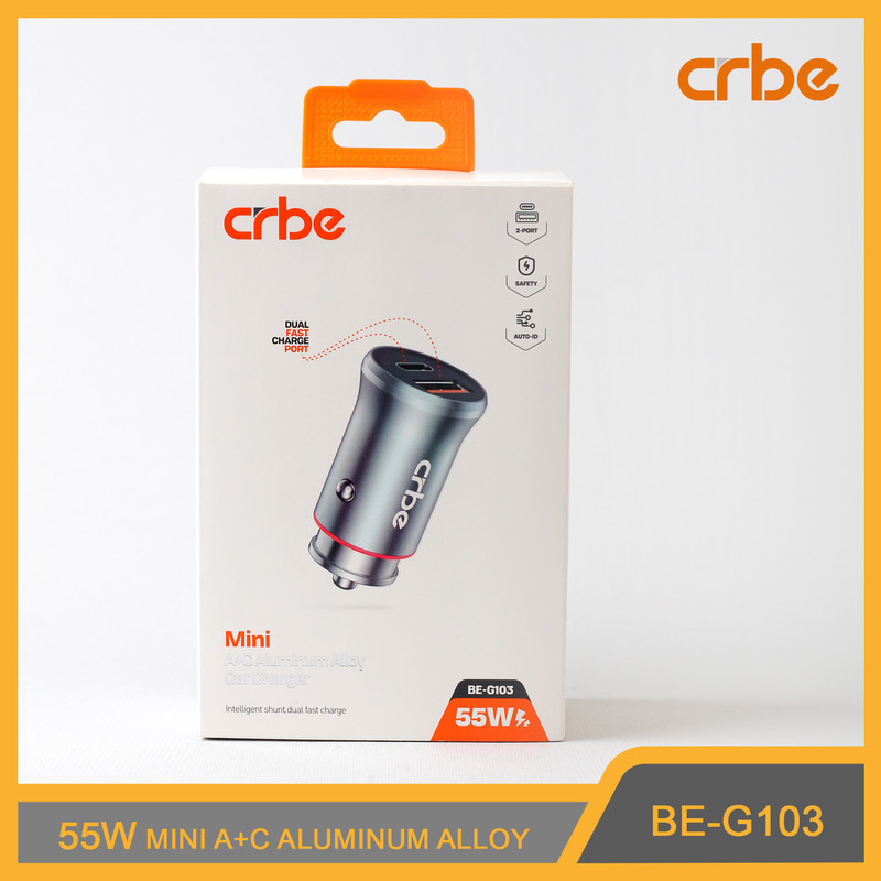 قیمت و خرید شارژر فندکی کربی مدل BE-G103 55W