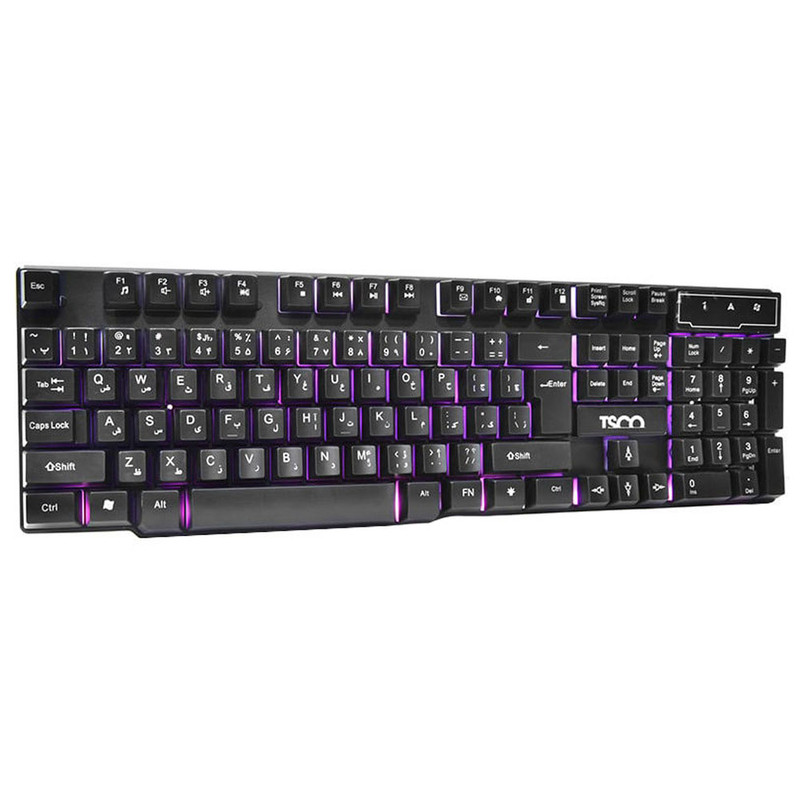 قیمت و خرید کیبورد تسکو مدل TK 8029L با حروف فارسی