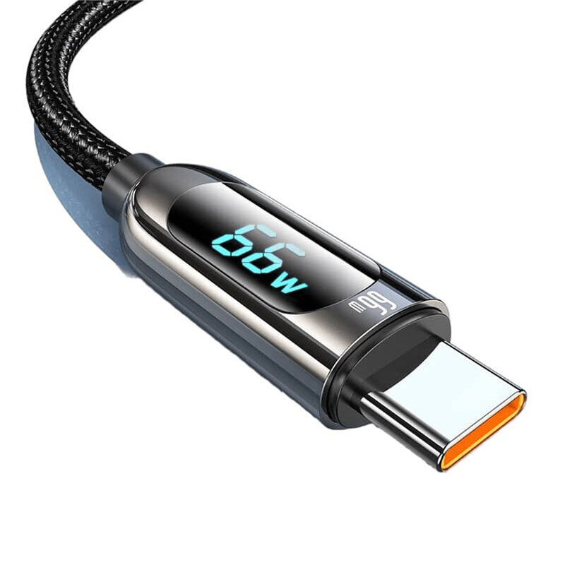 قیمت و خرید کابل تبدیل USB به USB-C باسئوس مدل Digital Display 66w طول ...