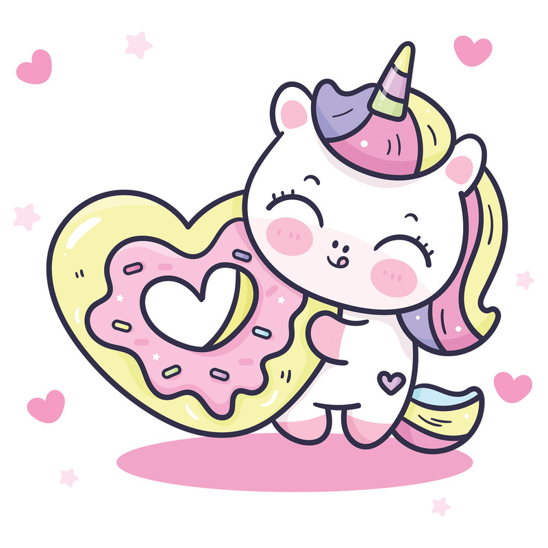 قیمت و خرید استیکر پارچه و لباس مدل dtf طرح یونیکورن کد H20.789 مجموعه 3 عددی