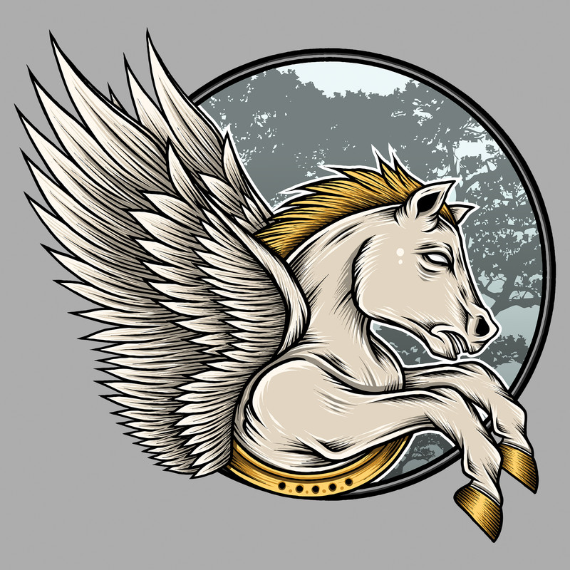 قیمت و خرید استیکر پارچه و لباس مدل dtf طرح یونیکورن کد H20.379 مجموعه 3 عددی