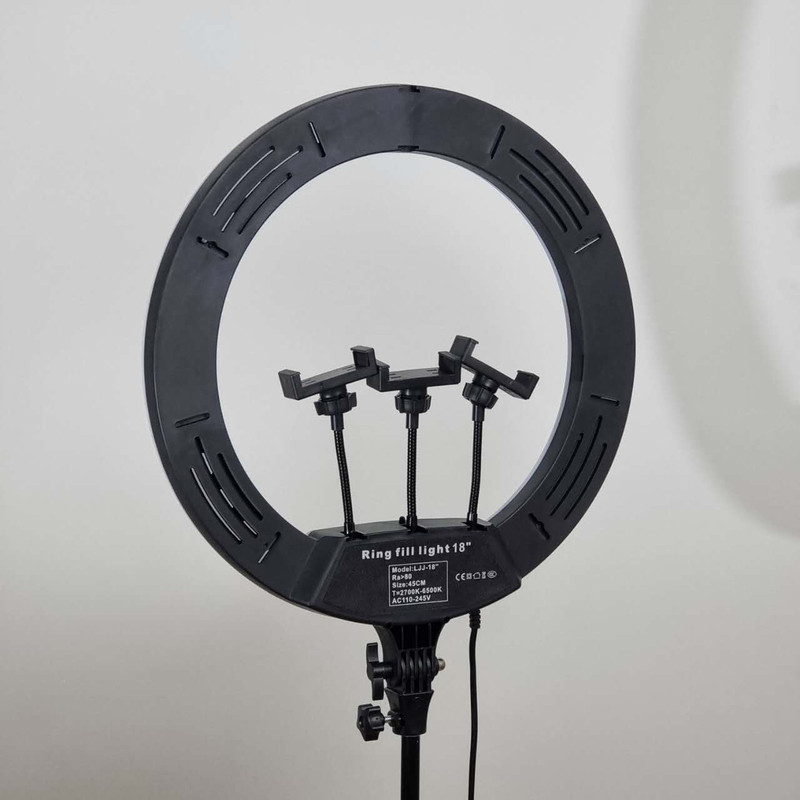 قیمت و خرید رینگ لایت مدل LJJ-18 NEO K به همراه سه پایه