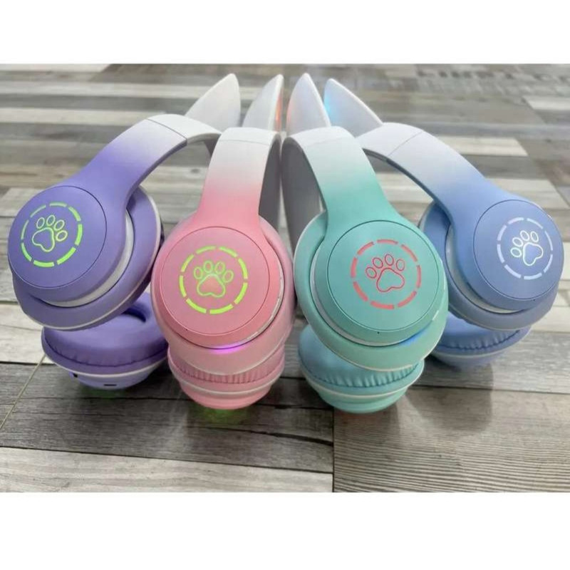 قیمت و خرید هدفون بلوتوثی مدل STN-07 طرح Cat